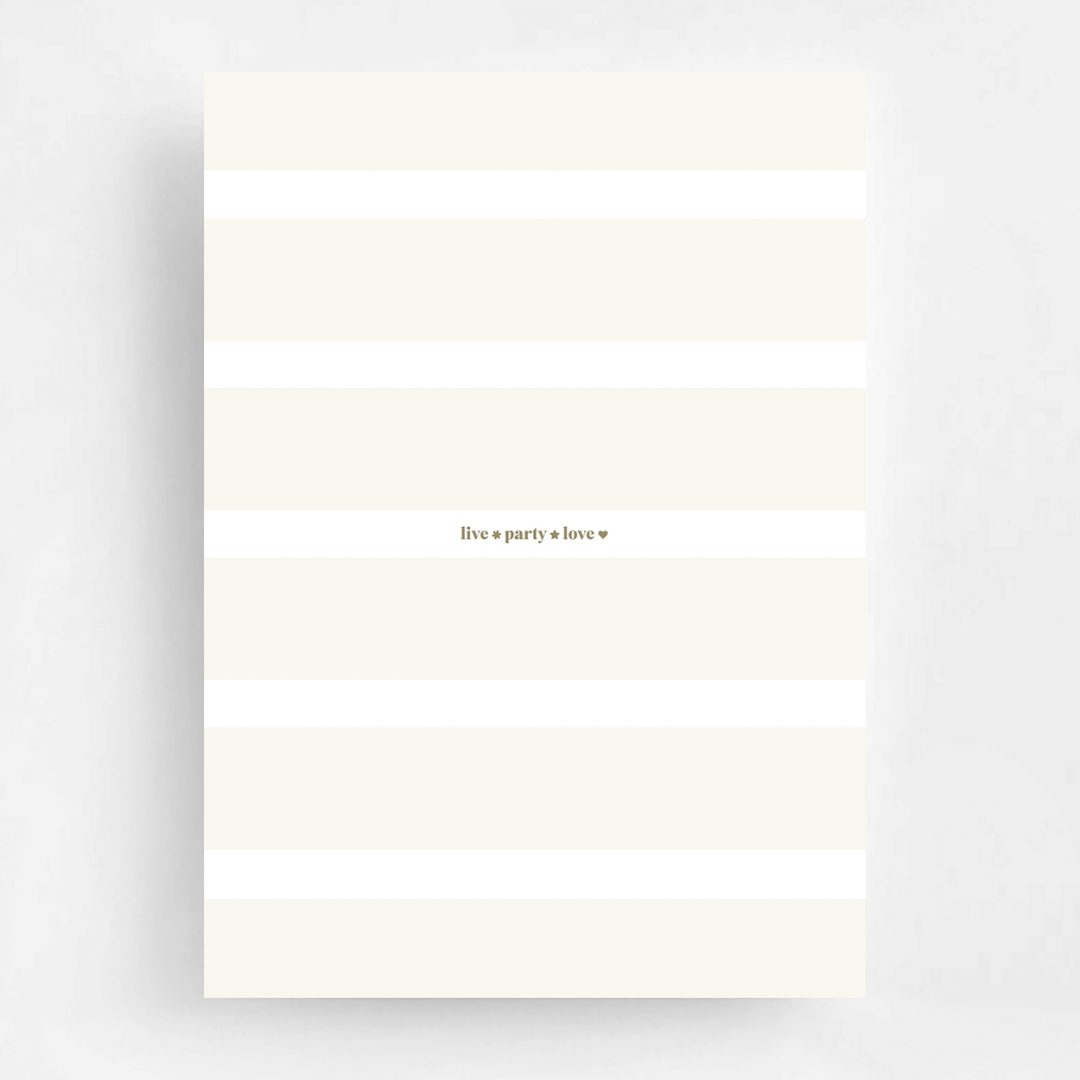 Happy Hour Wedding Shower Invitation - Live Party Love